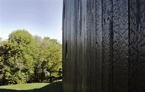 This Prefabricated Wooden Holiday Home Is Clad In Charred Timber Boards