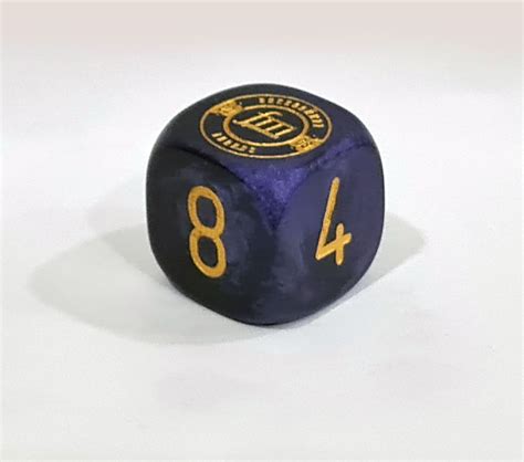 Acrylic Cube Purple Fmgammon