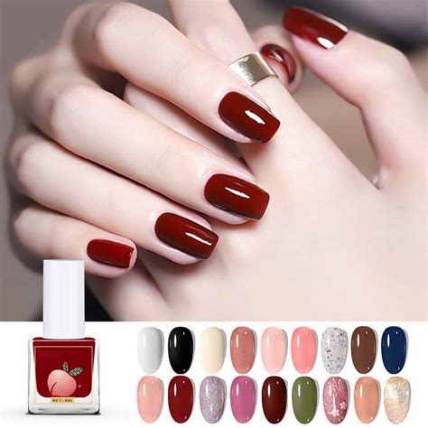 Cengzishu Nail Light Water Based Peelable Nail Polish Can Be Peeled