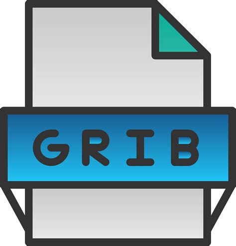 Grib File Format Icon Vector Art At Vecteezy