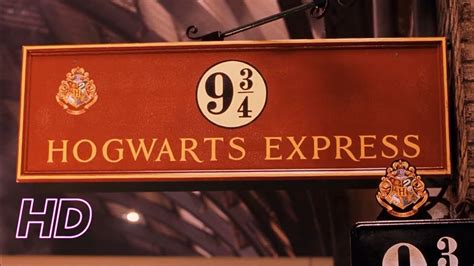 Harry Potter Platform 9 3 4 Sign
