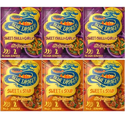 Stir Fry Sauce Bundle With Blue Dragon Sweet And Sour Stir Fry Sauce 120g