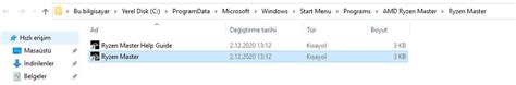 Amd Ryzen Master Sdk Lemci Ve Sistem Performans N Optimize Et Donan Mhaber Forum