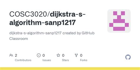 pull requests · cosc3020 dijkstra s algorithm sanp1217 · github