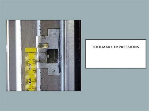 Forensic Analysis Of Tool Marks Pptx Woodworking Arts And Crafts