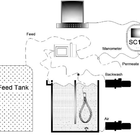 Uf Membrane Experimental Setup Download Scientific Diagram