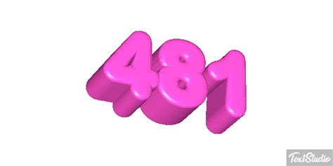 481 Número Diseños De Logotipos  Animados