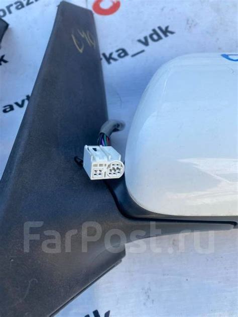 Зеркало заднего вида боковое с Подогревом Белое 040 Toyota Prius NHW20 ...