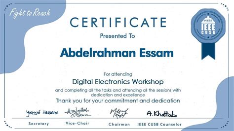 Abdelrahman Essam On Linkedin I Would Like To Share My Certificate In