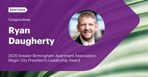 Congratulations To Ryan Daugherty On Receiving The Presidents