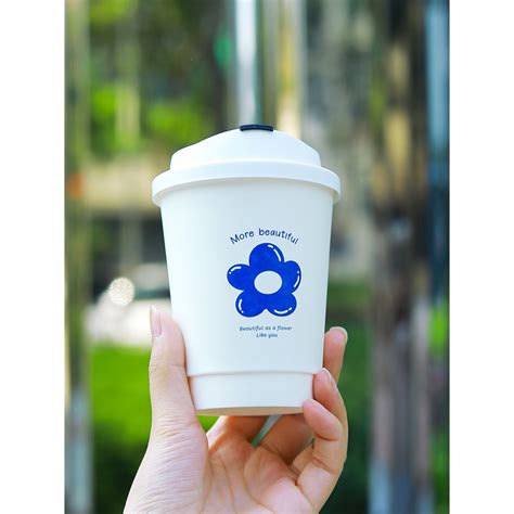 【客製化】【紙杯】一次性 咖啡杯 帶蓋 便攜式 外帶 咖啡紙杯 訂製 商用 熱飲 咖啡 外賣打包杯 蝦皮購物
