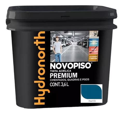 Tinta Acrílica Premium Novopiso Hydronorth 3 6lt Cores Frete grátis