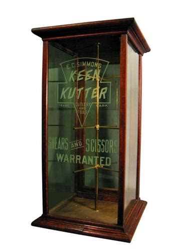 Keen Kutter Oak Display Case