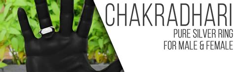 Buy Chakradhari 99 Pure Silver Ring Challa For Men And Women As Per
