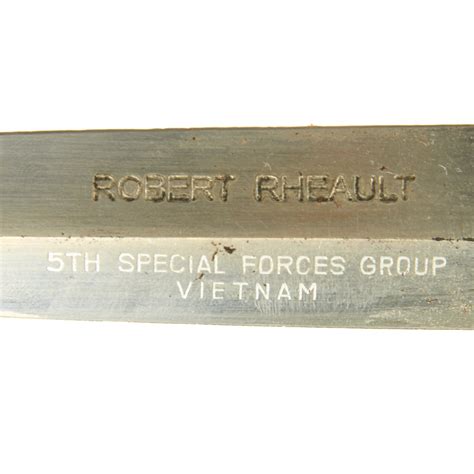 Original U S Vietnam War Green Beret Colonel Robert Rheault Named Fai