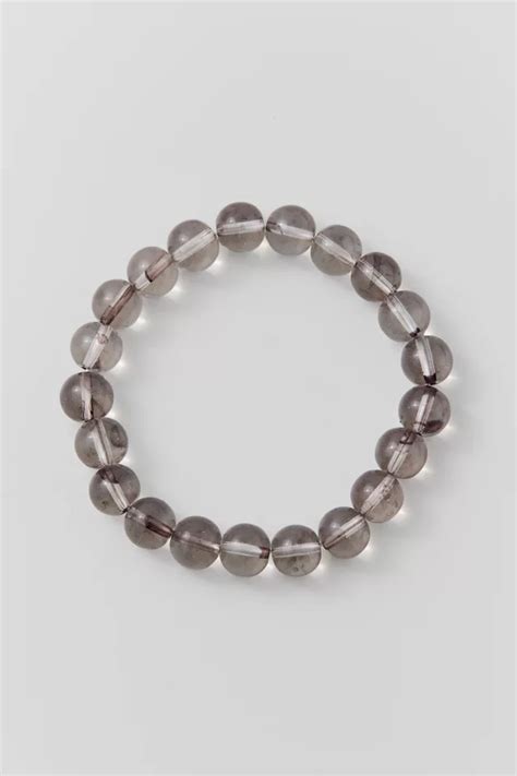 Genuine Stone Beaded Bracelet Urban Outfitters