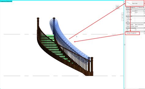 create compound curve light fixture based on linked geometry autodesk