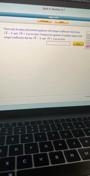 Solved There May Be Many Polynomial Equations With Integer