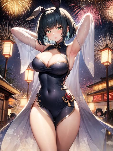 Yelan From Genshin Impact 𝑫𝒂𝒊𝒍𝒚 Ai生成 夜蘭 原神 尘世乐园 Xsirboss