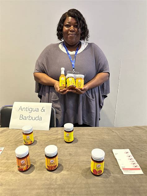Nakima Williams Showcases Local Products At The Uk Caribbean Trade And