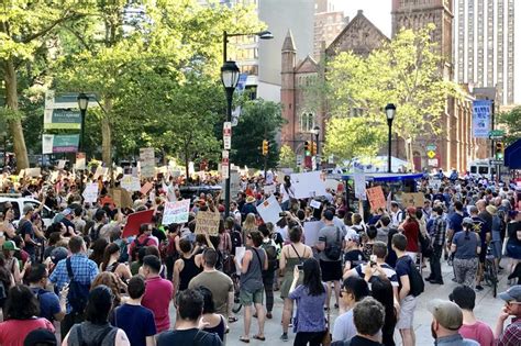 Mike Pence Came To Philly And Then Protests Took Over Rittenhouse