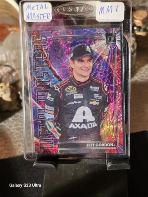 Carte Nascar Mm1 2023 Panini Donruss Jeff Gordon Metal Masters
