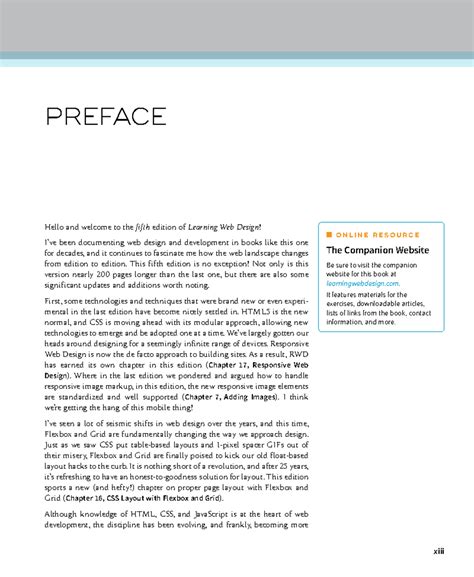 Learning Web Design Fifth Edition Part2 Hello And Welcome To The
