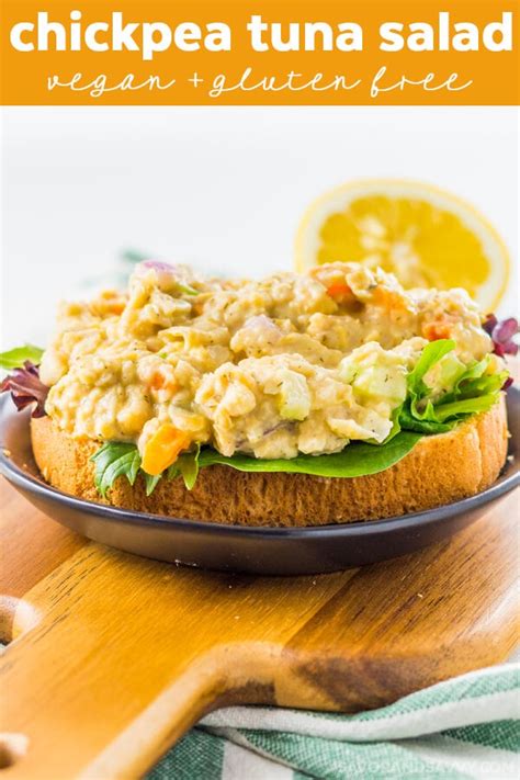 Vegan Chickpea Tuna Salad Recipe Perfect Vegan Alternative