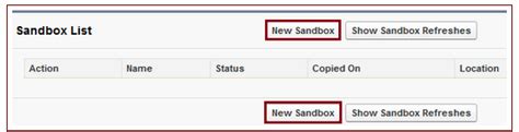 Creating Sandbox In Salesforce Training