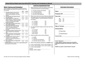 Urine HCG By Fisher Sure Vue HCG STAT Training And Massgeneral Form Fill Out And Sign