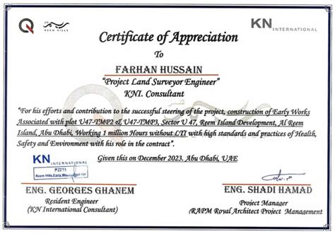 Farhan Hussain On Linkedin Alhamdolillah After Completion Of A