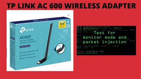 Tp Link Ac 600 Unboxing Review Monitor Mode Packet Injection