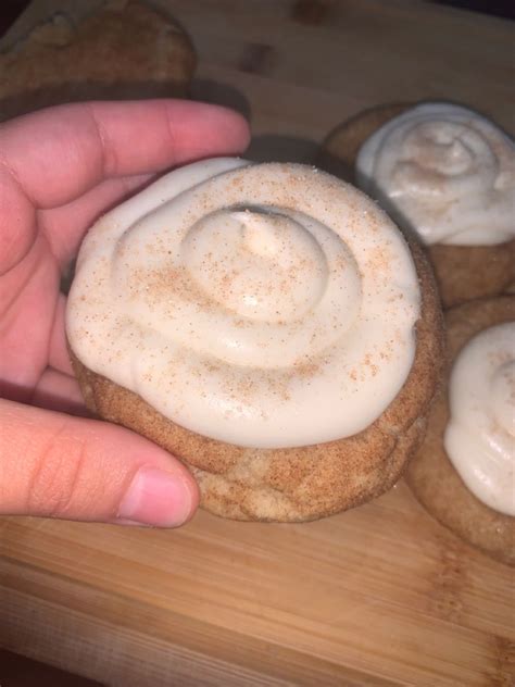 Crumbl Copycat Snickerdoodle Cookies Food Snicker Doodle Cookies