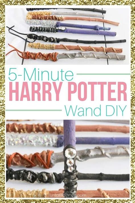 Personalized Diy Harry Potter Wands Fun Halloween Crafts Harry