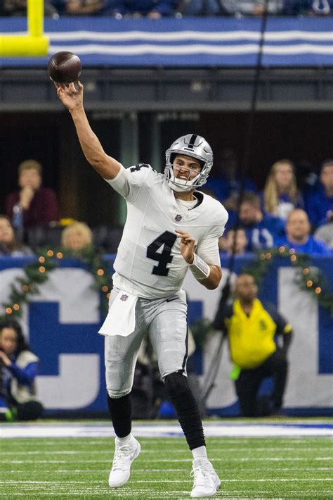 Raiders To Place Qb Aidan Oconnell On Ir