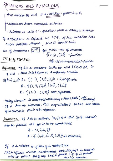 relations and functions for grade 12 sixth year mathematics stuvia us