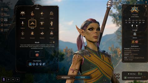 Baldur S Gate 3 Best Multiclass Monk Build Character Creation Deltia