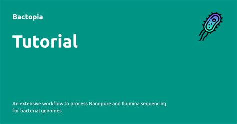 Tutorial Bactopia