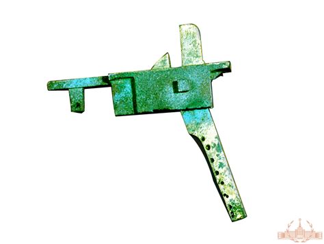 西汉铜鎏金弩机图册360百科