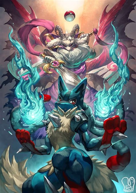 Mega Lucario Fan Art