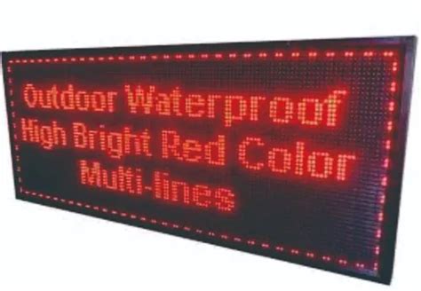 Led Scrolling Display Board At Best Price In Mumbai Maharashtra From