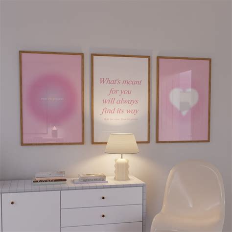Pink Posters Etsy