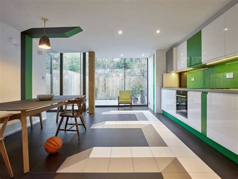 Sean Griffiths Uses Visual Trickery Inside London House Extension