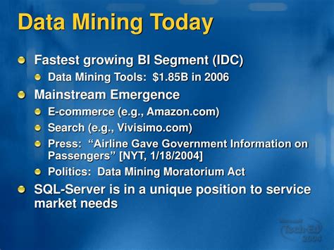 PPT DAT377 Data Mining In SQL Server 2000 And SQL Server 2005 Code