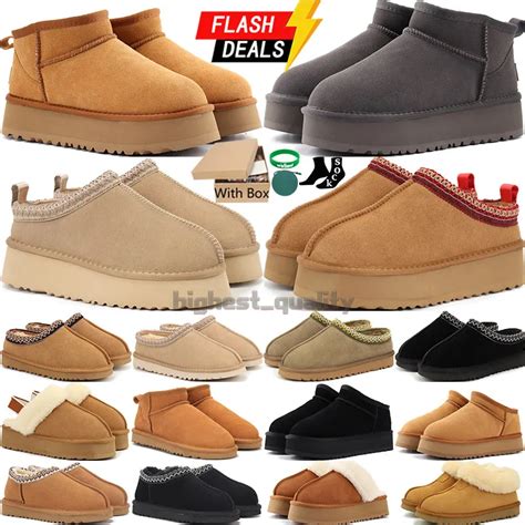 Nouveau Classique Ultra Mini Plate Forme Bottes Bottes De Créateur Pour