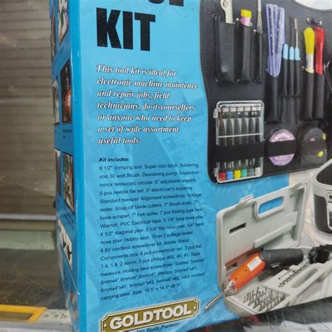 Goldtool Gtk 900b Field Engineer Toolkit 85 Pcs Wj Mandiri