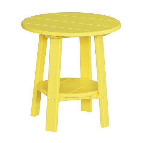 Deluxe End Table Recycled Patio