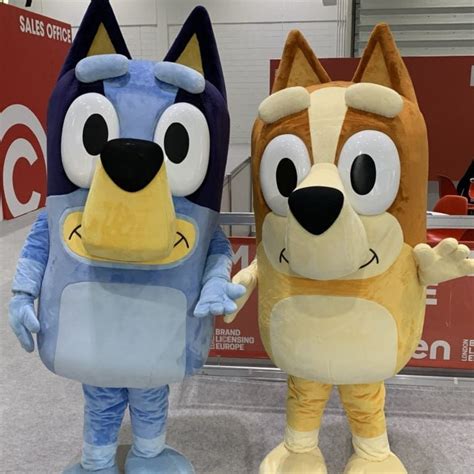 Bluey Mascot Costume Rental At Caitlyn Lavater Blog
