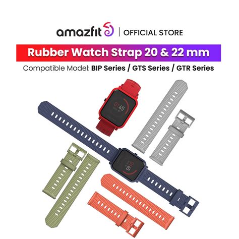 Jual Embossed Rubber Strap Amazfit Gts Gtr Gts E Gts Gtr Gtr Gtr E Bip Bip U Series