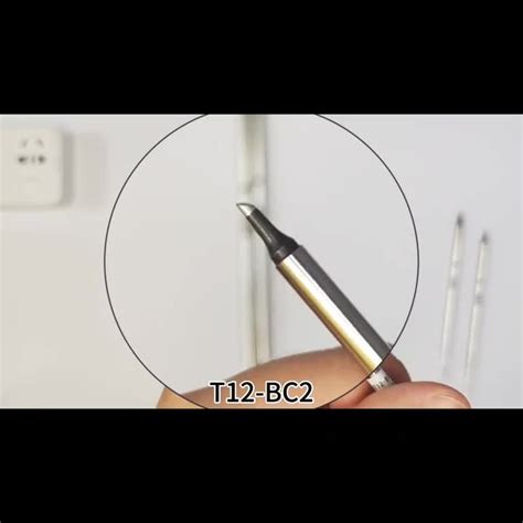 High Quality T12 Tip Taiwan Black Chrome Replacement Soldering Iron